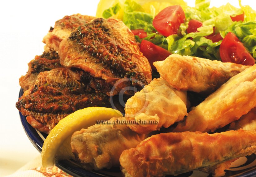 Recette Friture de poissons m’chermel