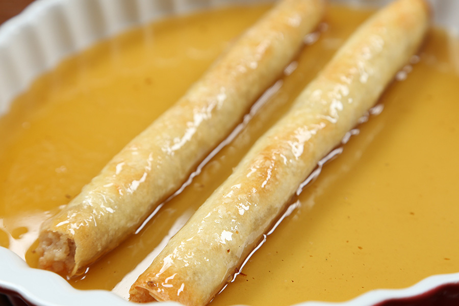 Recette Mhancha Mqarta au miel