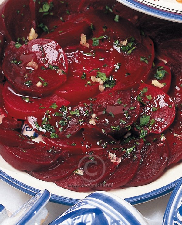 Recette Salade de betteraves